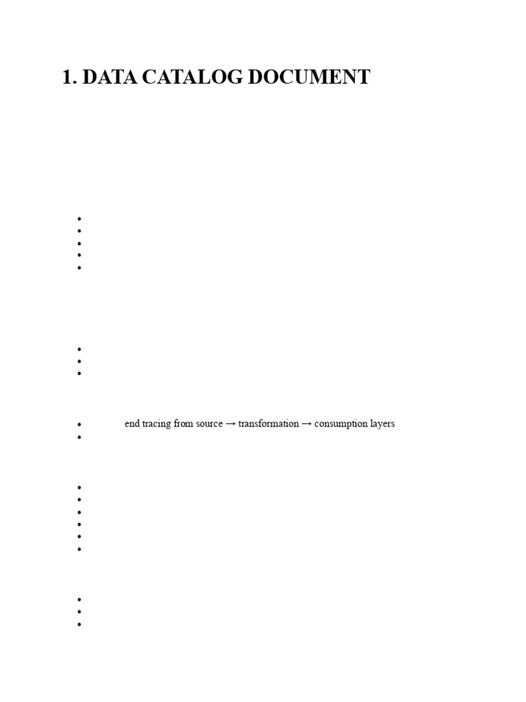 Data Catalog | PDF