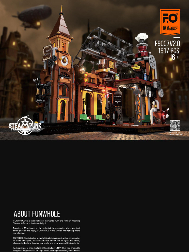 F9007-FUNWHOLE Steampunk Train Station V2.0 | PDF