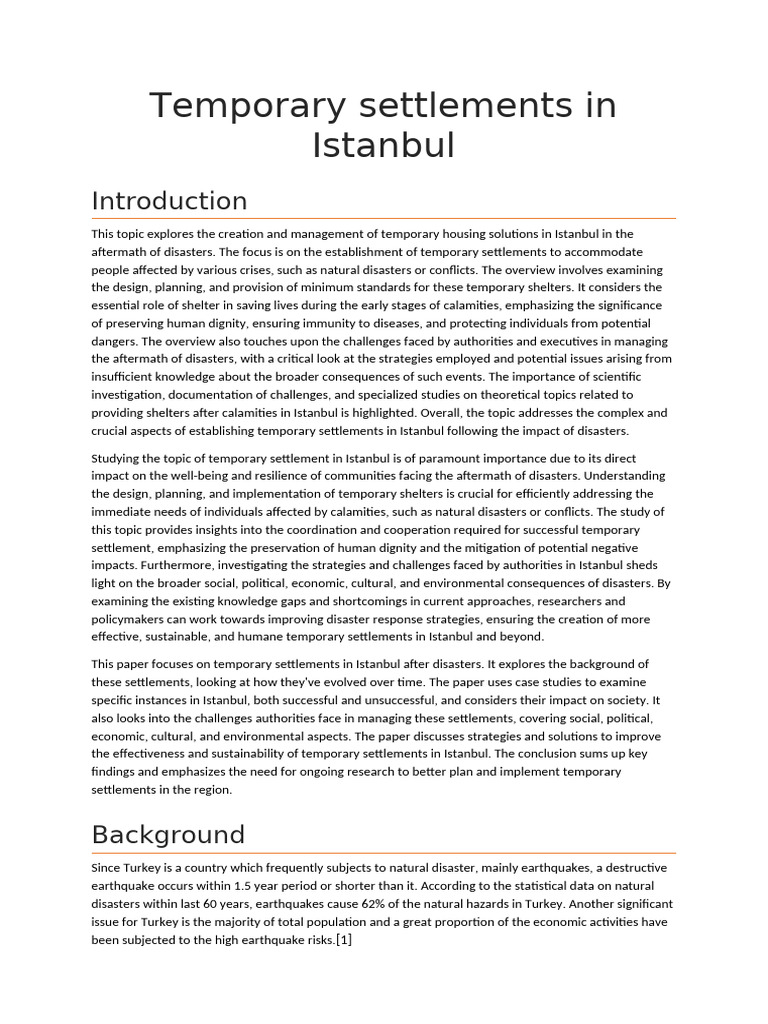 Azimian Project-Introduction, Background | PDF | Turkey | Earthquakes