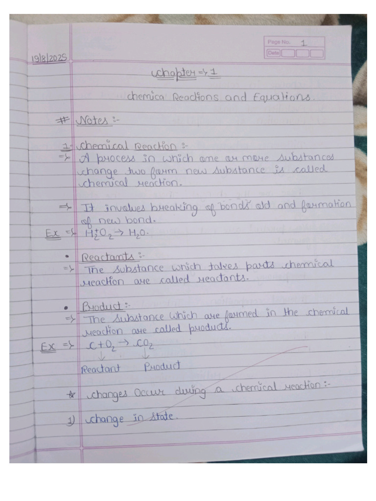 Class 10 Chapter 1 Chemistry Complete PDF | PDF