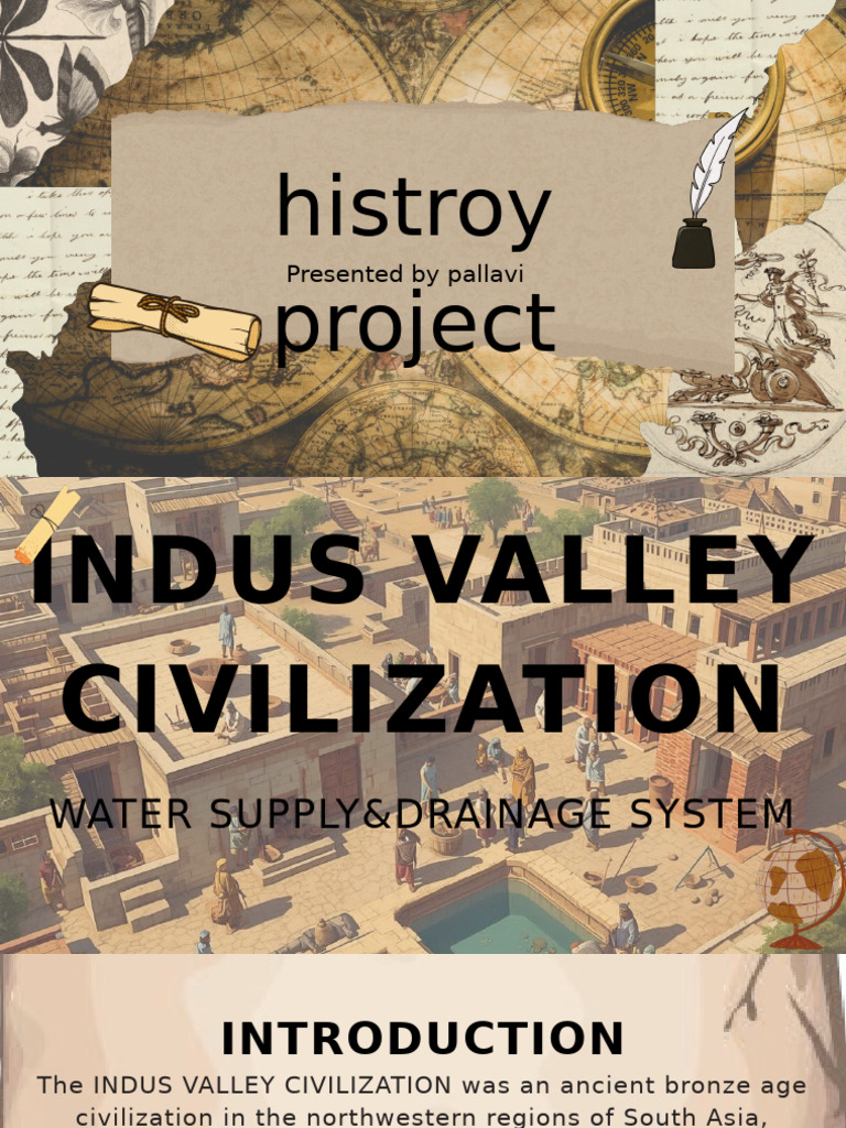Indus Valley Civilization Water Systems | PDF | Storm Drain | Fresh Water