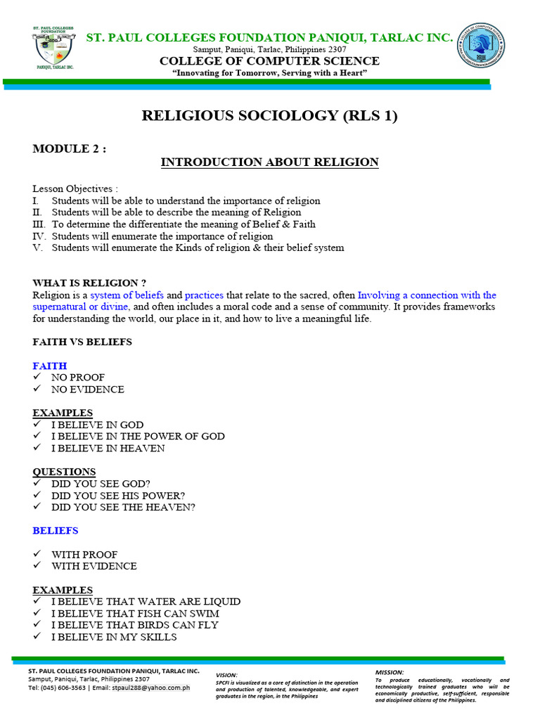 MODULE-2 | PDF | Monotheism | God