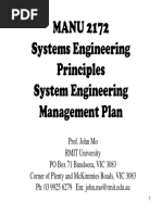 Systems Engineering Management Plan Template | PDF | Systems ...