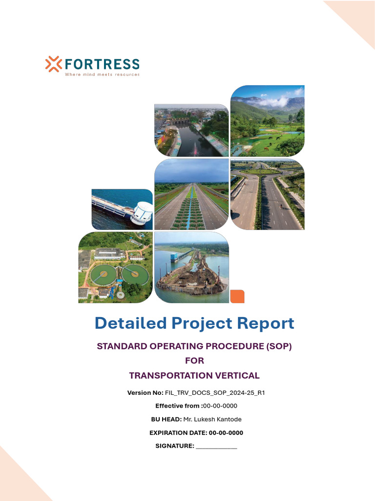 Transportation Vertical SOP 04-09-2024-R1 | PDF | Budget | Invoice