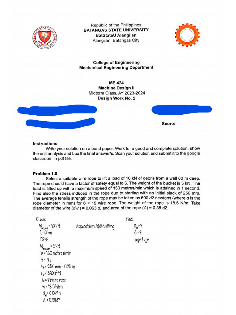 Design Work No.2 | PDF