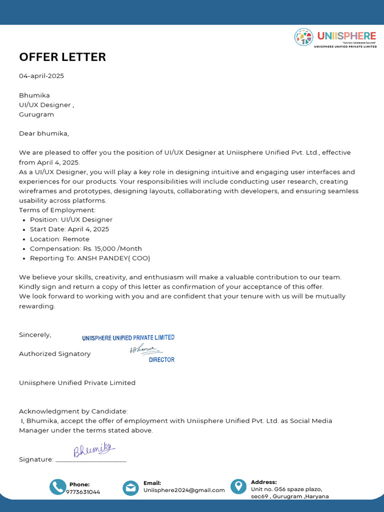 Peppy Pick Internship Certificate | PDF