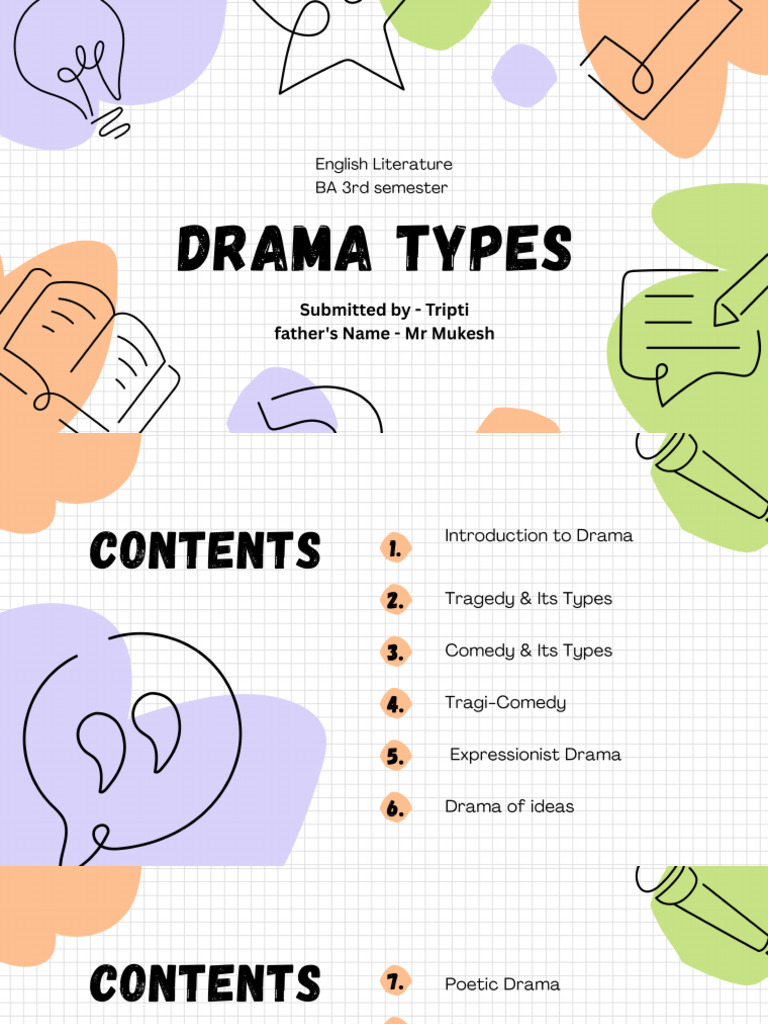 Drama Types By... | PDF