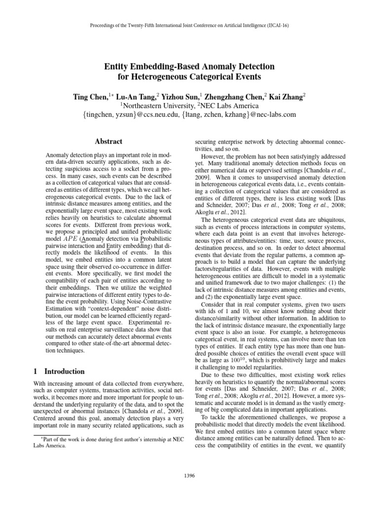 2016IJCAI_Entity Embedding-based Anomaly Detection for Heterogeneous ...