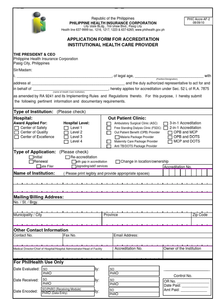 IHCP Application Form | Download Free PDF | Social Institutions ...