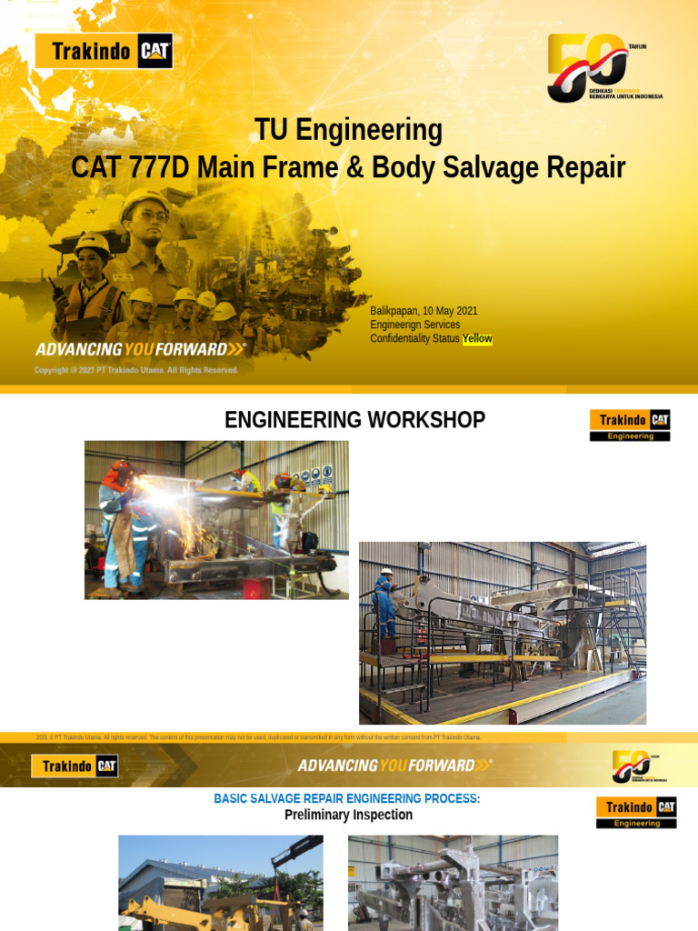 CMR - 777D Main Frame and Panels 2017 for PT SIMS | PDF | Vehicle ...