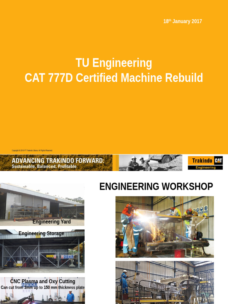 CMR - 777D Main Frame and Panels 2017 Rev 4 | PDF