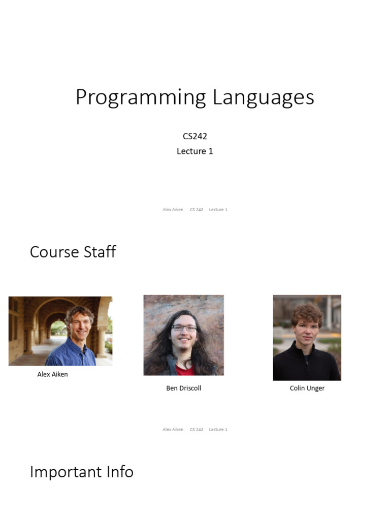 Lecture 01 | PDF | C++ | Computer Programming