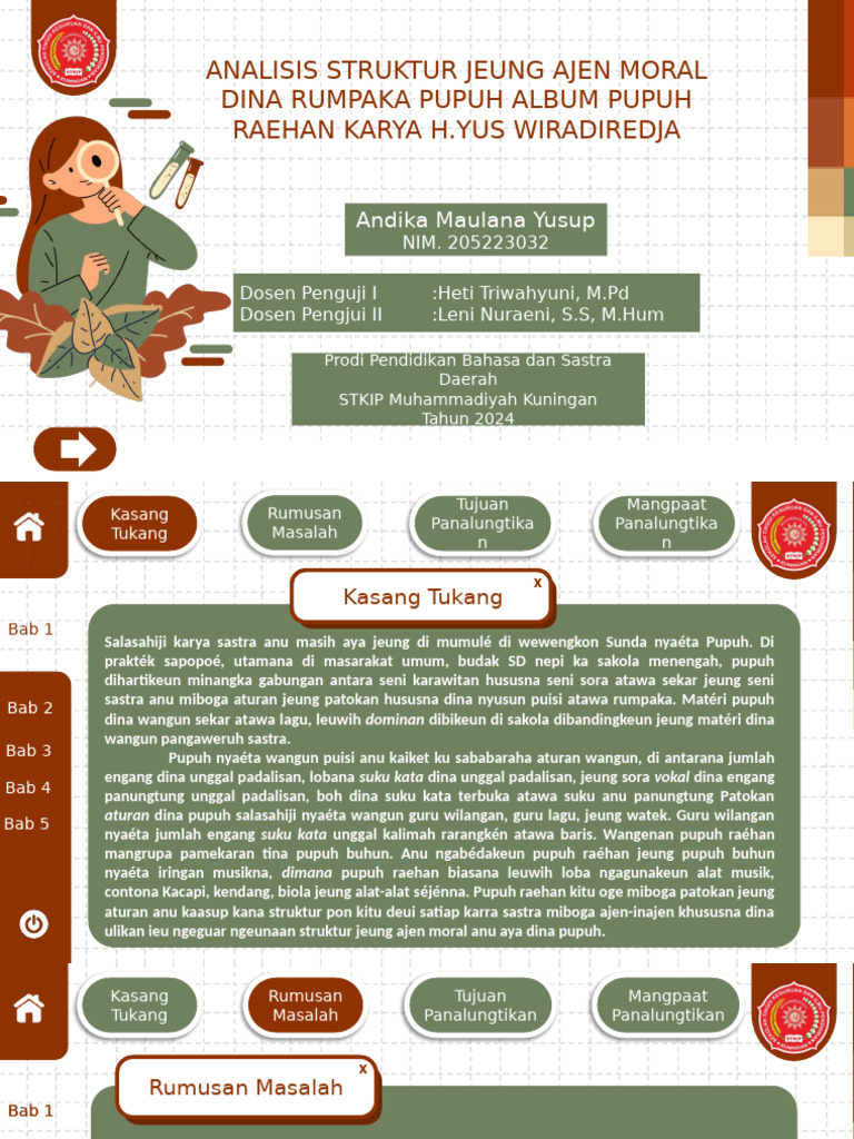 PPT SEMPRO - ANDIKA | PDF