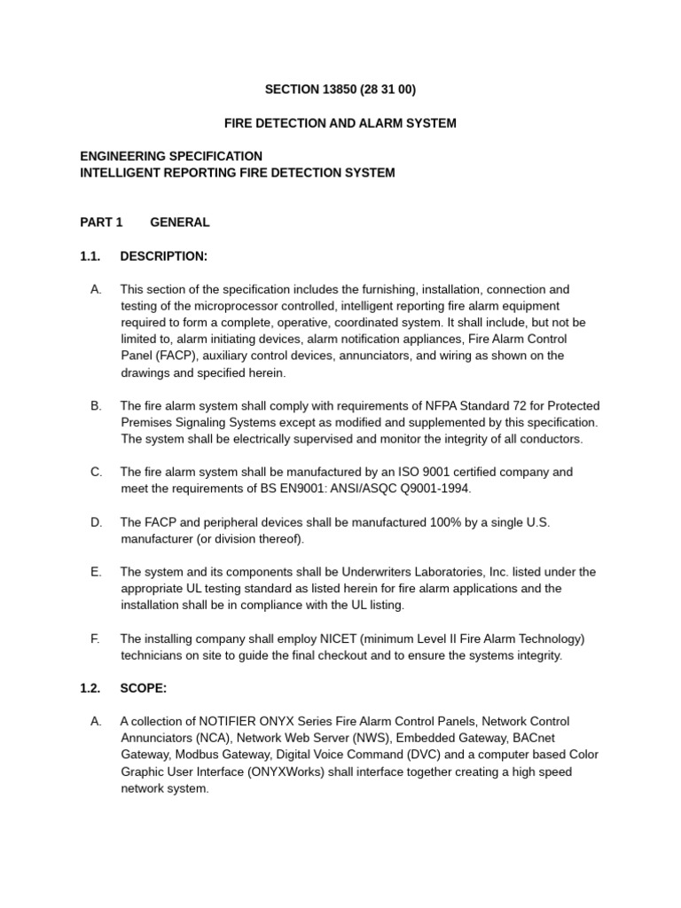 Hon Ba Fire High Speed Noti Fire Net | PDF | Computer Network ...