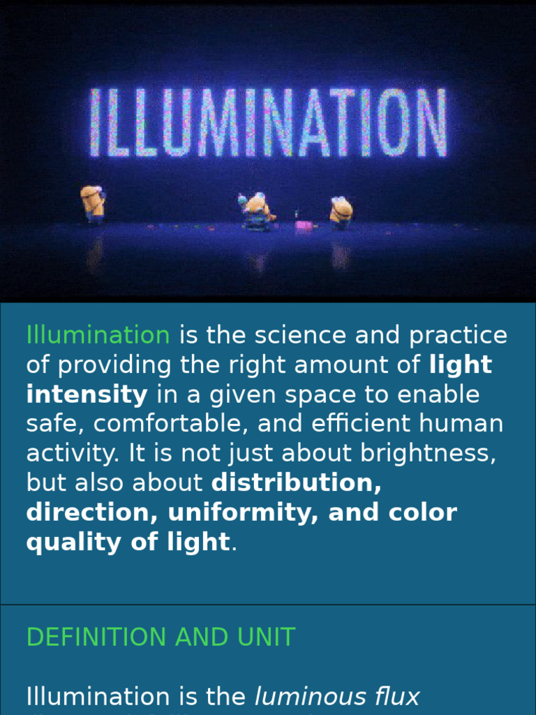 Illumination | PDF