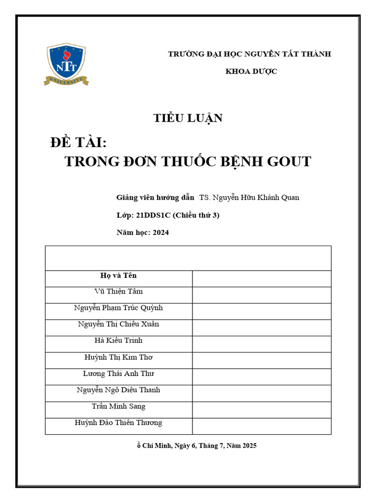 TIEU LUAN DLS -TH | PDF
