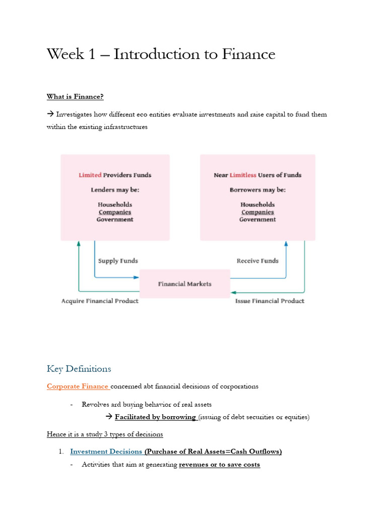 Finc 2011 Notes Peter | PDF | Bonds (Finance) | Stocks