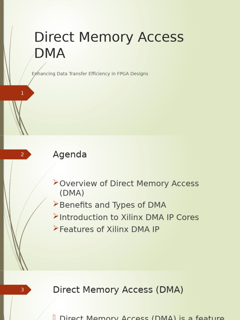 DMA Update | PDF | Central Processing Unit | Computer Architecture