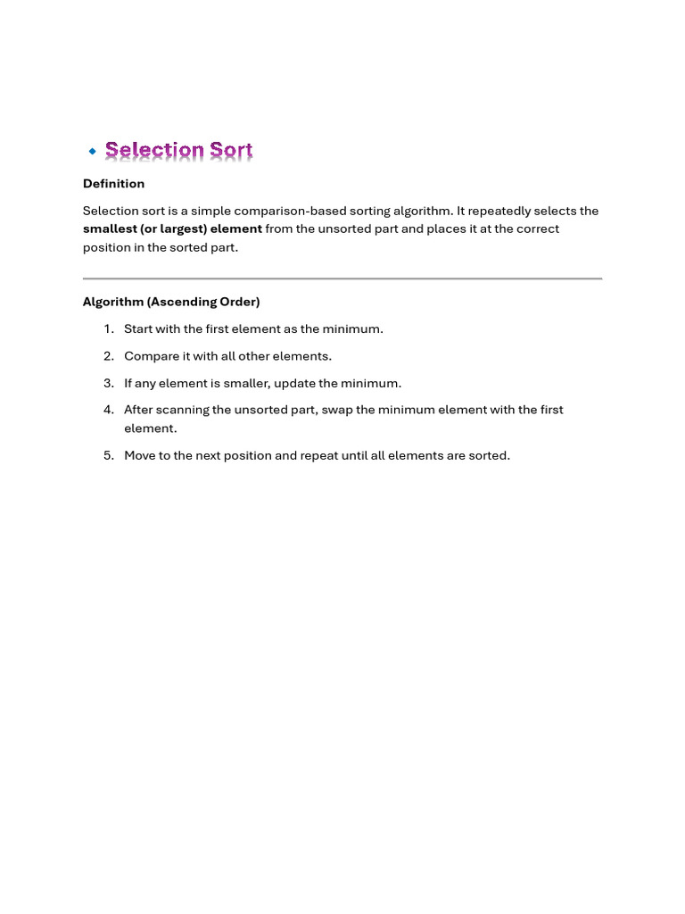 Sorting and Searching Algos | PDF | Algorithms | Theoretical Computer ...