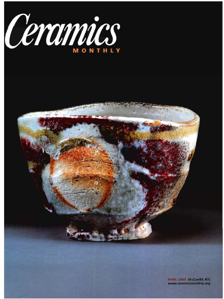 5 Ceramics Monthly Apr05 Cei0405d | PDF | Pottery | Ceramic Art