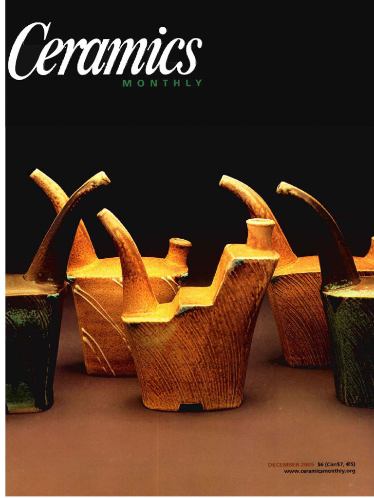 Ceramics Monthly Dec05 Cei1205d | PDF | Pottery | Ceramic Art