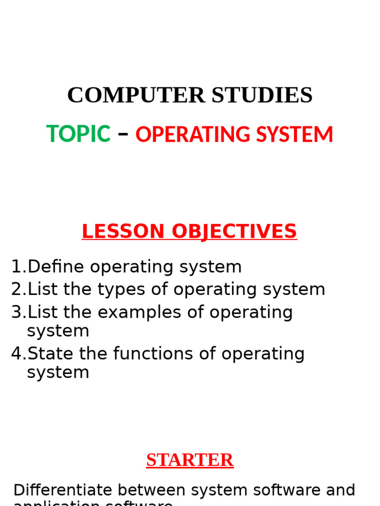 OS_2 | PDF | Operating System | Software
