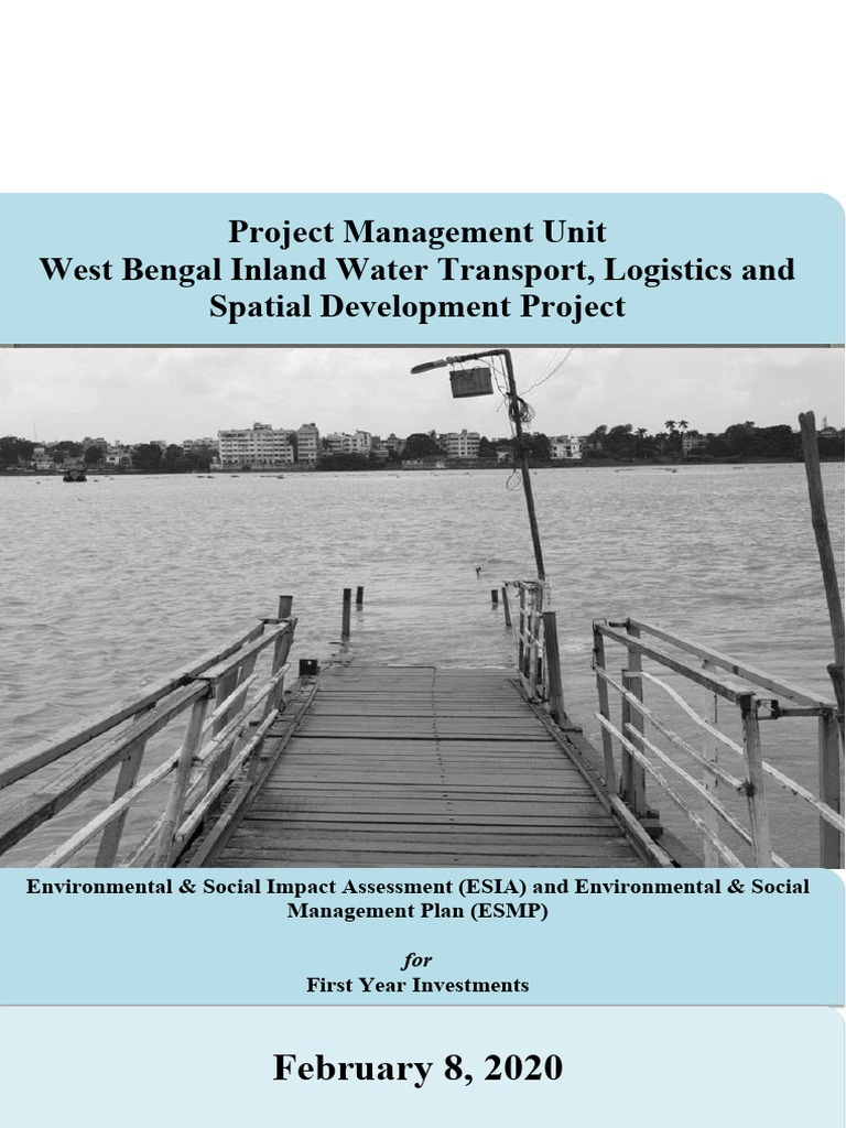 West Bengal Inland Water Transport-Environmental-and-Social-Impact ...