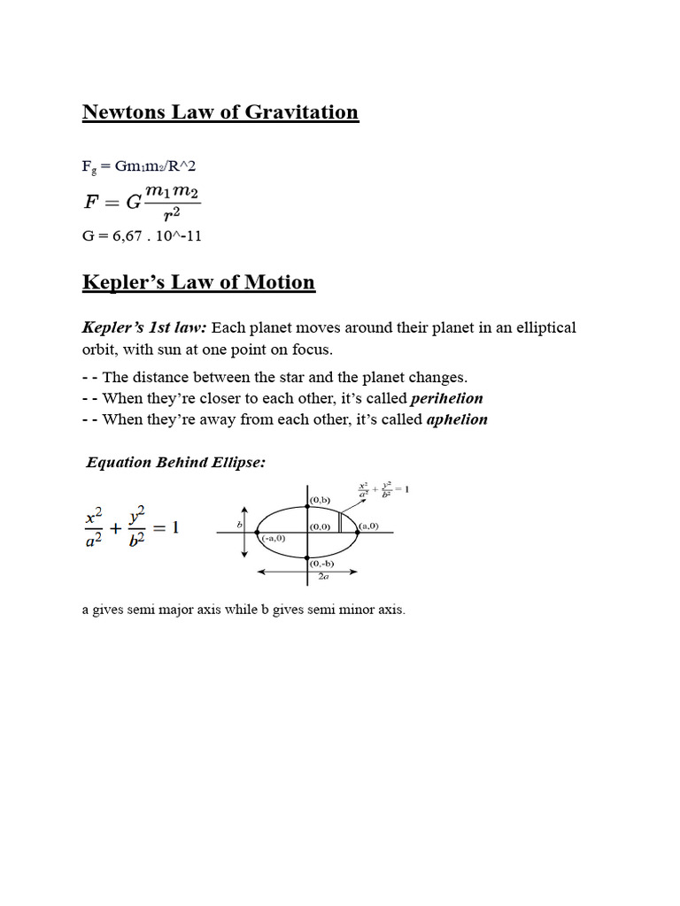 Newton's Laws and Celestial Mechanics | PDF | Solar System | Nature