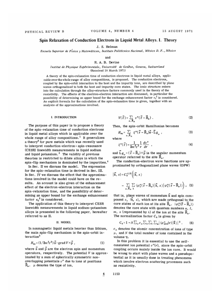 Helman 1971 | PDF