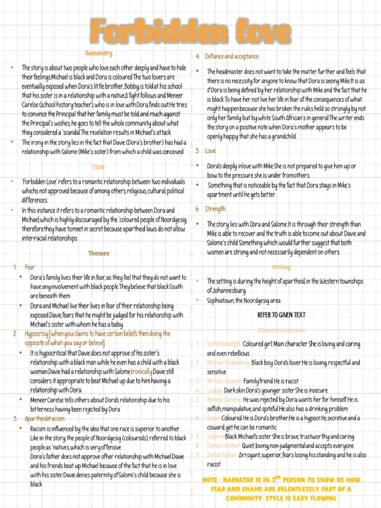 Forbidden Love | PDF