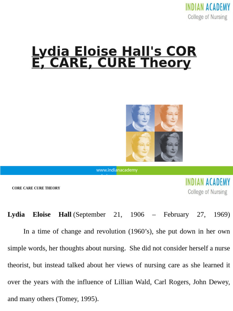Lydia Eloise Hall's CORE, CARE, CURE | PDF | Nursing | Feeling