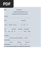 NTSA Medical Assessment Certificate Form | PDF | Truck | Driver's License