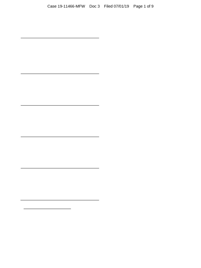 Joint Administration of Chapter 11 Cases | PDF | Chapter 11 ...