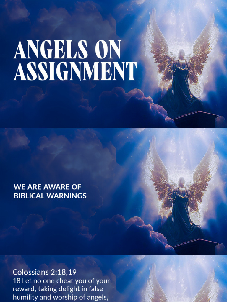 2024 09 29 Angels On Assignment Jean George | PDF | Angel | Religious ...