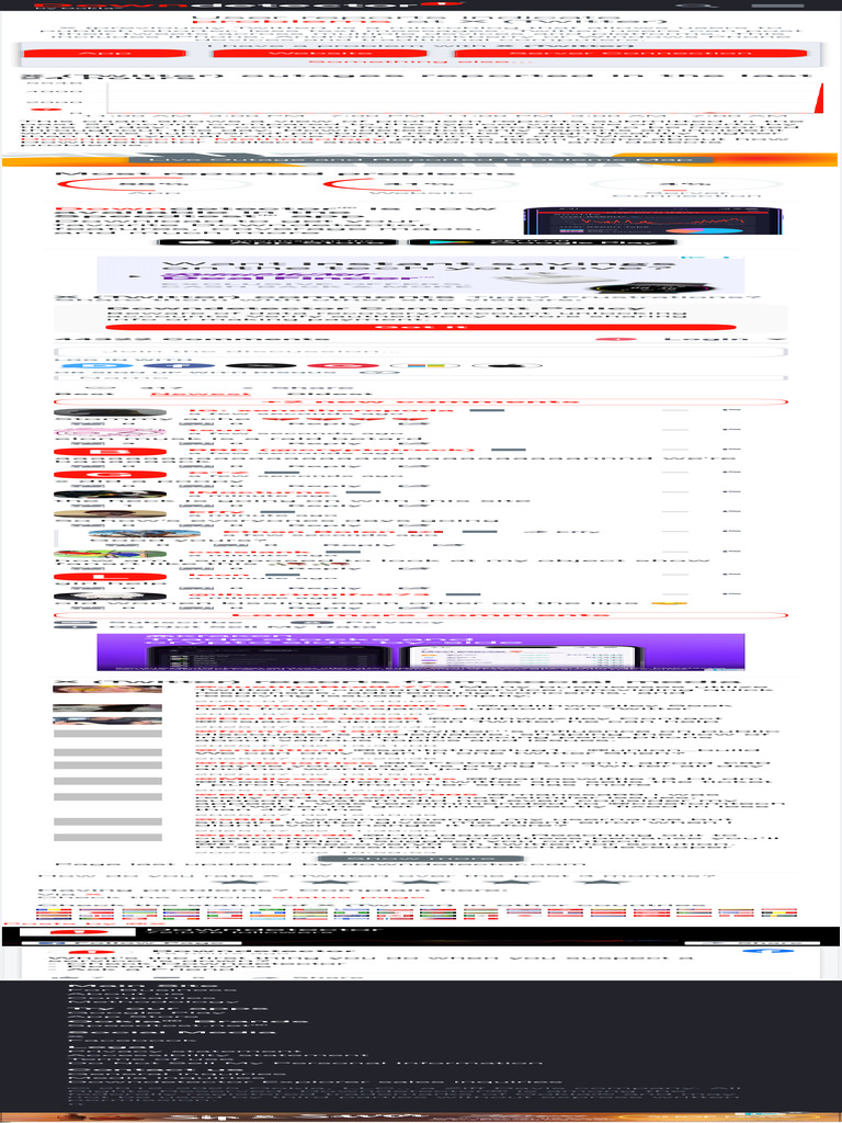 Twitter down or not working Current status and problems Downdetector | PDF | Mobile App | Mobile ...