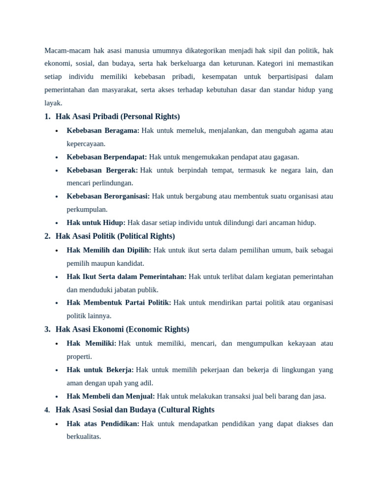 Macam-Macam HAM | PDF