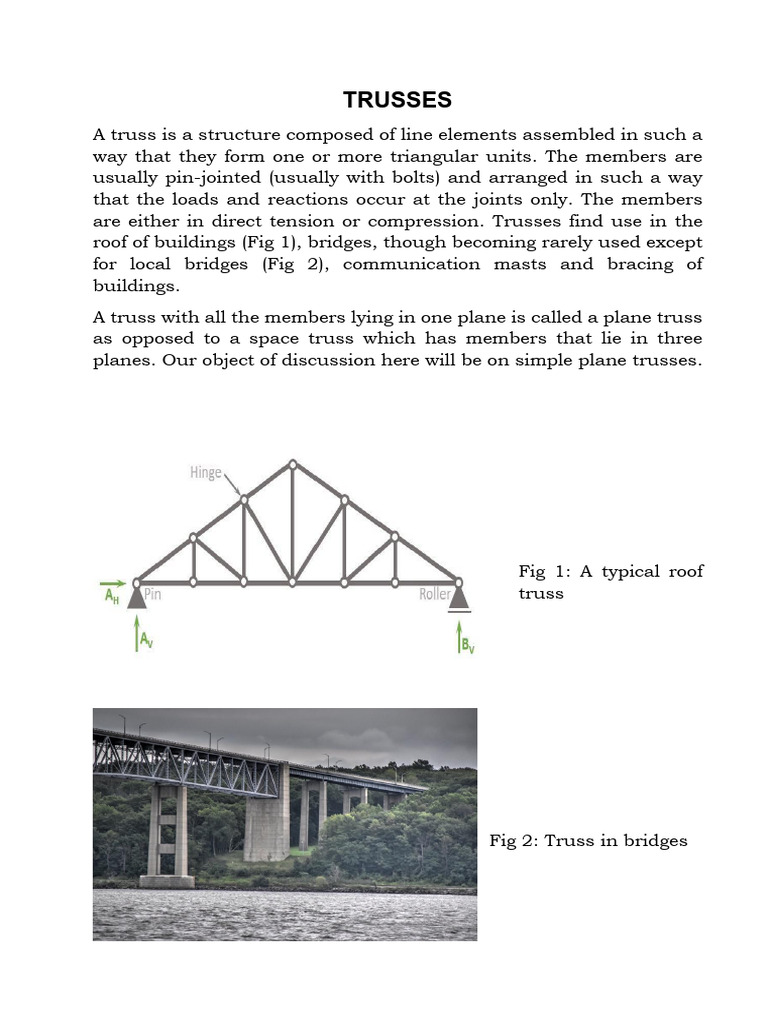 TRUSSES 2024-2025_250905_110956 | PDF | Truss | Force