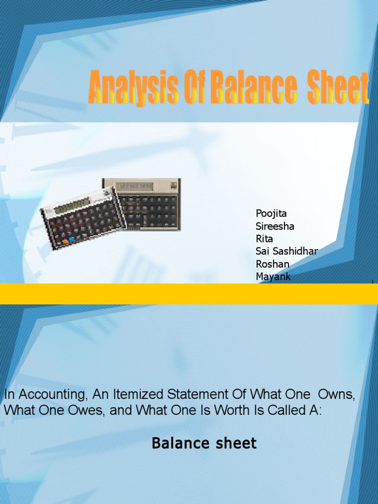 Balance Sheet Ppt 183 | Balance Sheet | Equity (Finance)