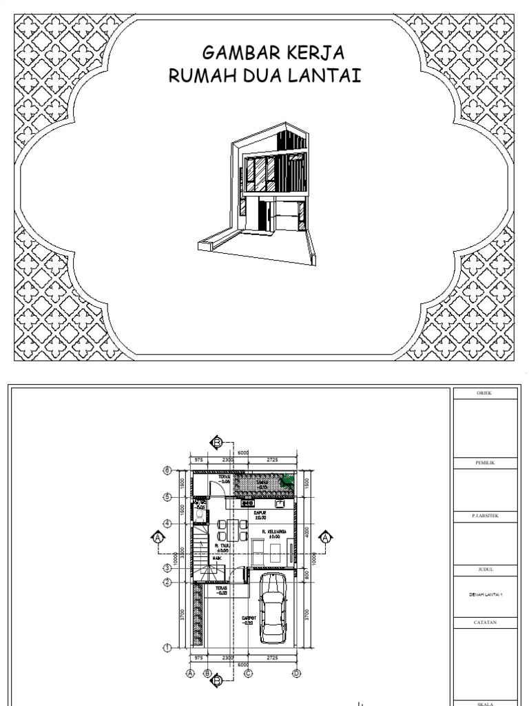 Masterplan Rumah | PDF