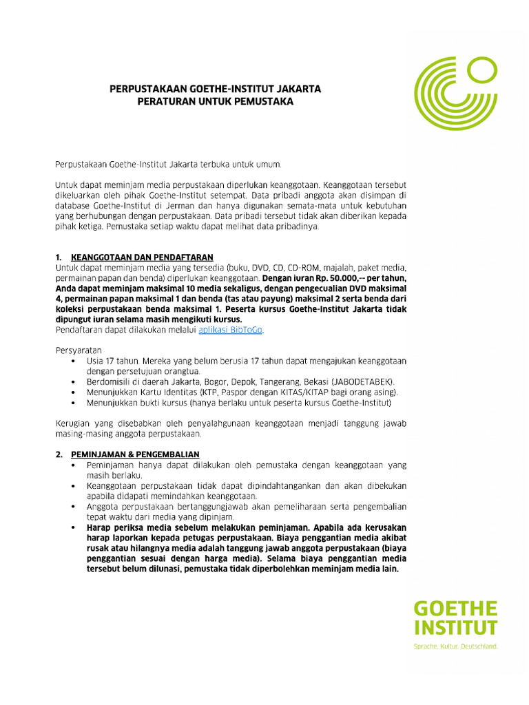 Peraturan Pemustaka Final | PDF