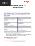 Avaya Agent for Desktop Installation Guide | PDF | Session Initiation ...