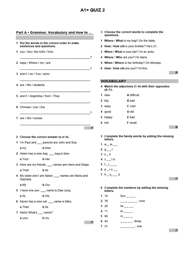 QUIZ 2 | PDF | Linguistics