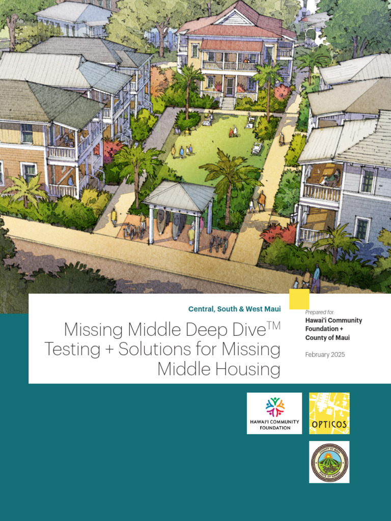 Maui Missing Middle Housing Solutions | PDF | Zoning | Housing