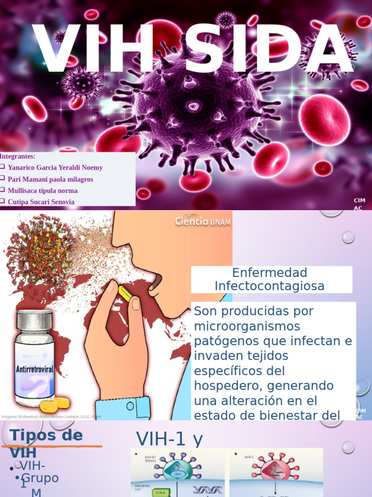 VIH/SIDA: Tipos, Transmisión y Tratamiento | PDF | Manejo del VIH ...
