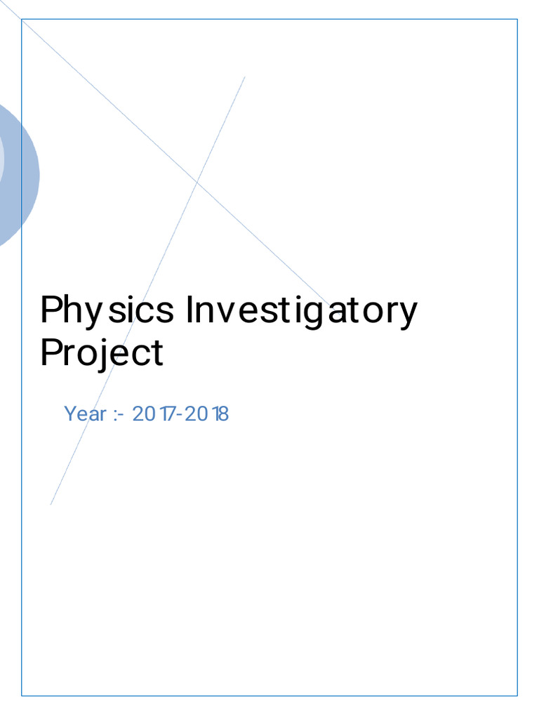 Physics-Investigatory To Find The Refractive Indices of (A) Water (B ...