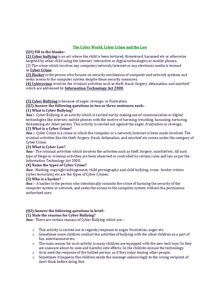 std 8 ict chp 9 | PDF | Cyberbullying | Cybercrime