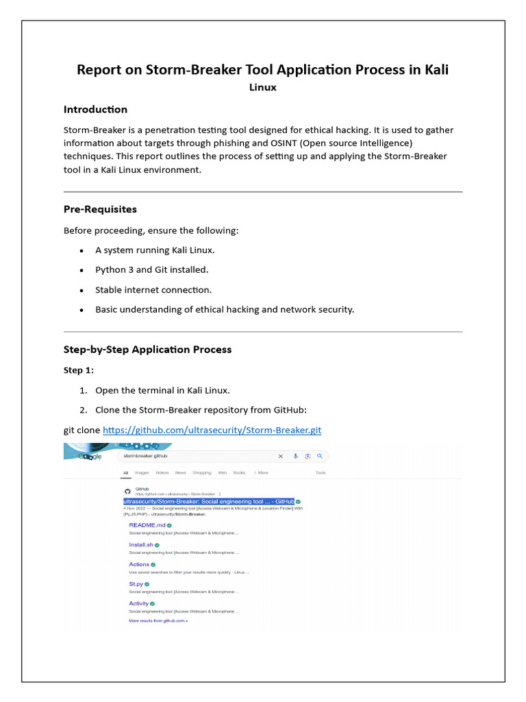 Report on Storm Vishwas | PDF | Security | Computer Security