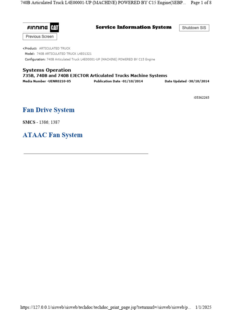 740 B Fan Drive System Operation | PDF | Valve | Engines