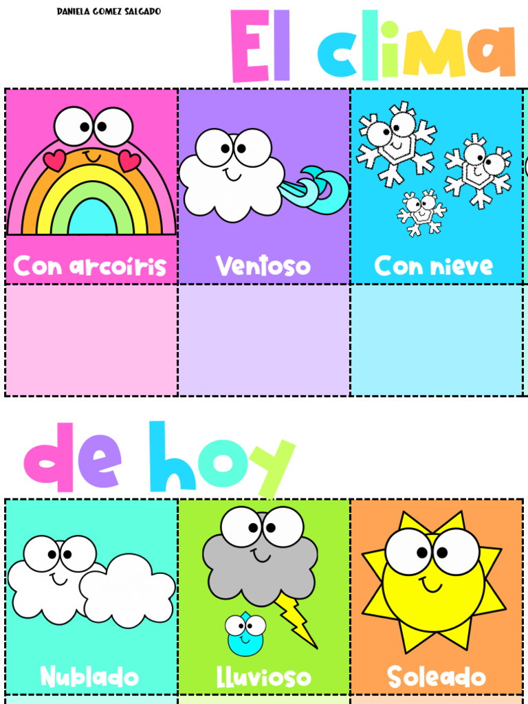 Clima Preescolar | PDF