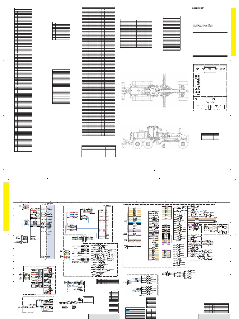 16M Motor Grader Electrical System: Machine Harness Connector and ...